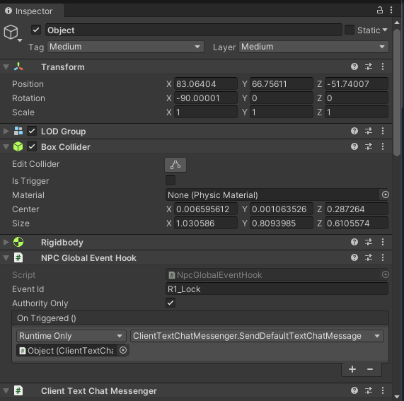 UnityEvents in config.json do not work! · Issue #152 · SmartlyDressedGames/Unturned-Docs · GitHub