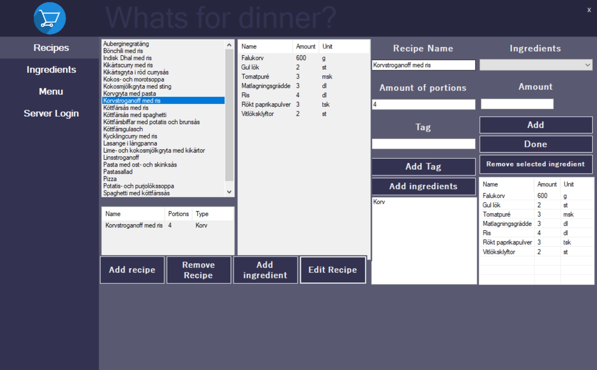 GitHub - zetrri/RecipeApp