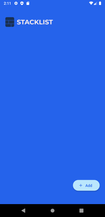 GitHub - ALPHABED/Stacklist-todolist