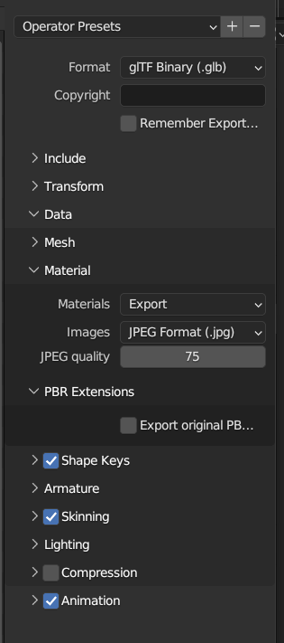 Toggle Button For Baking Diffuse and Alpha Into Single PNG · Issue #1967 · KhronosGroup/glTF ...