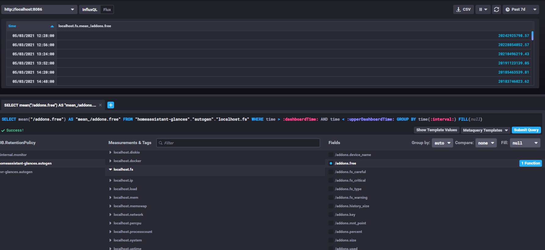 Issue when exporting to Influx DB from Windows · Issue #1853 · nicolargo/glances · GitHub