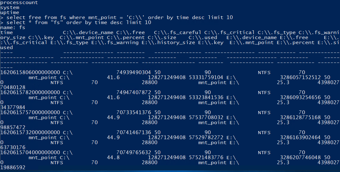 Issue when exporting to Influx DB from Windows · Issue #1853 · nicolargo/glances · GitHub