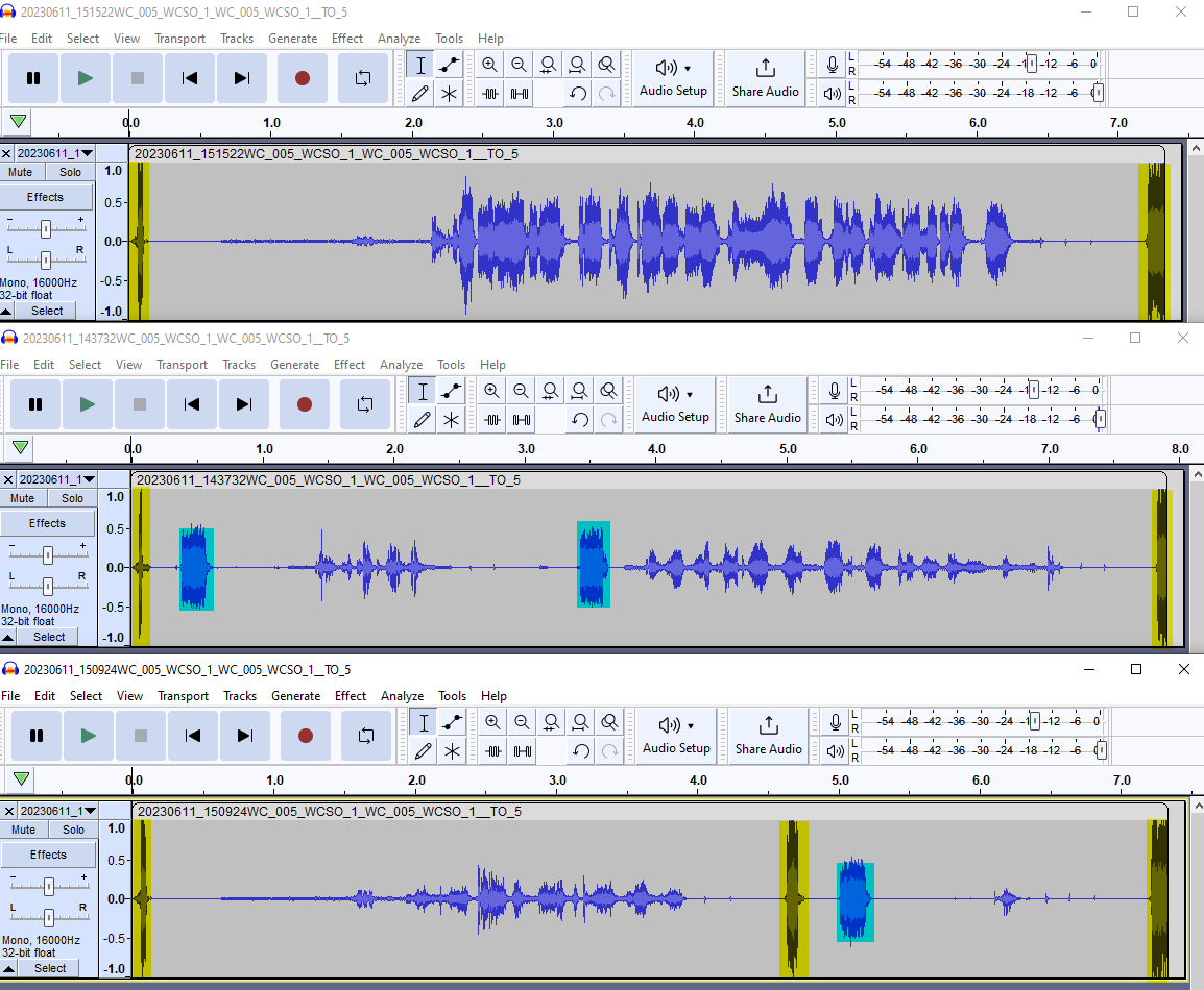 Very noticable squelch tail for NBFM frequencies, adding of CTCSS + DCS ...