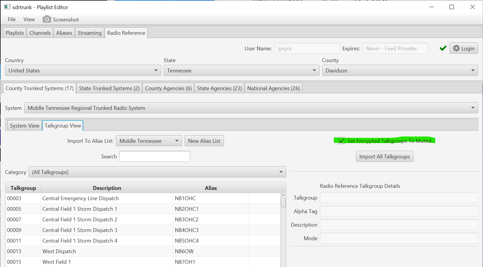 Playlist Editor - Import Icons · Issue #819 · DSheirer/sdrtrunk · GitHub