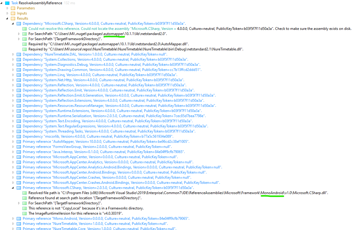 Referencing Automapper In Xamarinforms Application Causes Msb3277 To Appear · Issue 3543