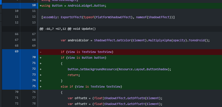 [Bug] ShadowEffect on button adds shadow to text on the button · Issue #988 · xamarin ...