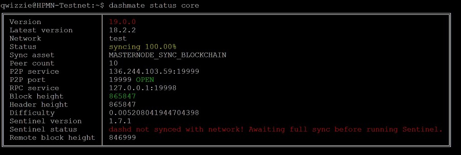 Testnet Dash Core V1900 Rc10 Hpmn Pose Ban Mismatch Between Windows Wallet And Dashmate 
