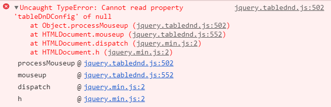 After adding a new item to the list, moving any existing item will give ...