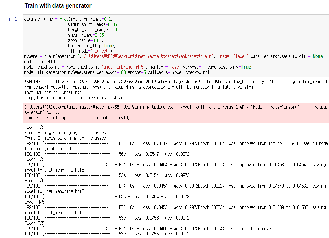 What is StopIteration?? · Issue #200 · zhixuhao/unet · GitHub