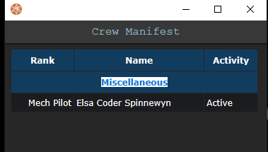 Mech Pilot is in miscellaneous for Crew Manifest · Issue #11414 · tgstation/TerraGov-Marine ...