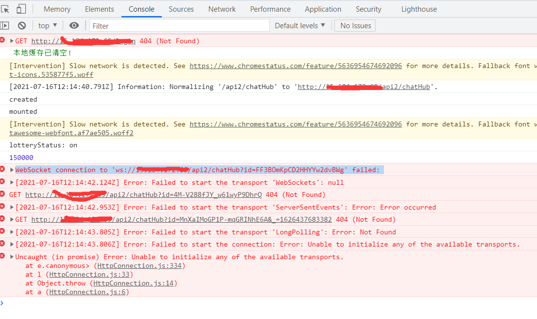 Signalr load balancing is sometimes good and sometimes bad · Issue #1917 · websockets/ws · GitHub