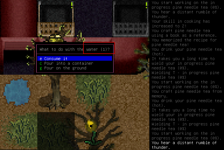 Failed Crafting With An Infinite Water Source Returns Unused Water To The Player · Issue 29841