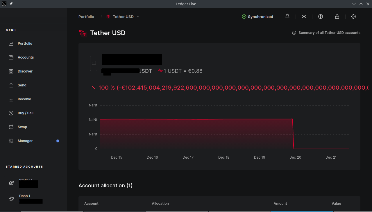 UI issue with Approve trading on Tron network tokens and SunSwap · Issue #4558 · LedgerHQ/ledger ...