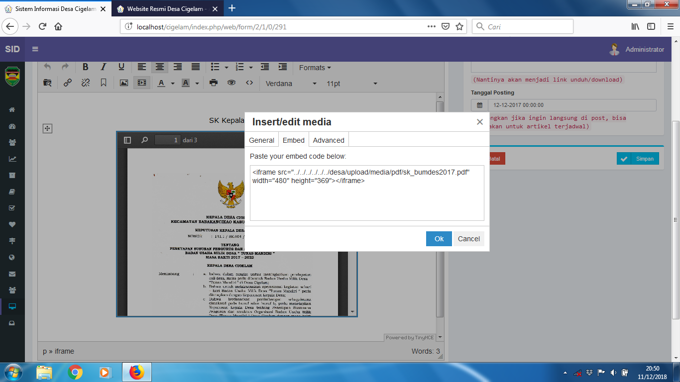 Admin Web media pdf · Issue #1815 · OpenSID/OpenSID · GitHub