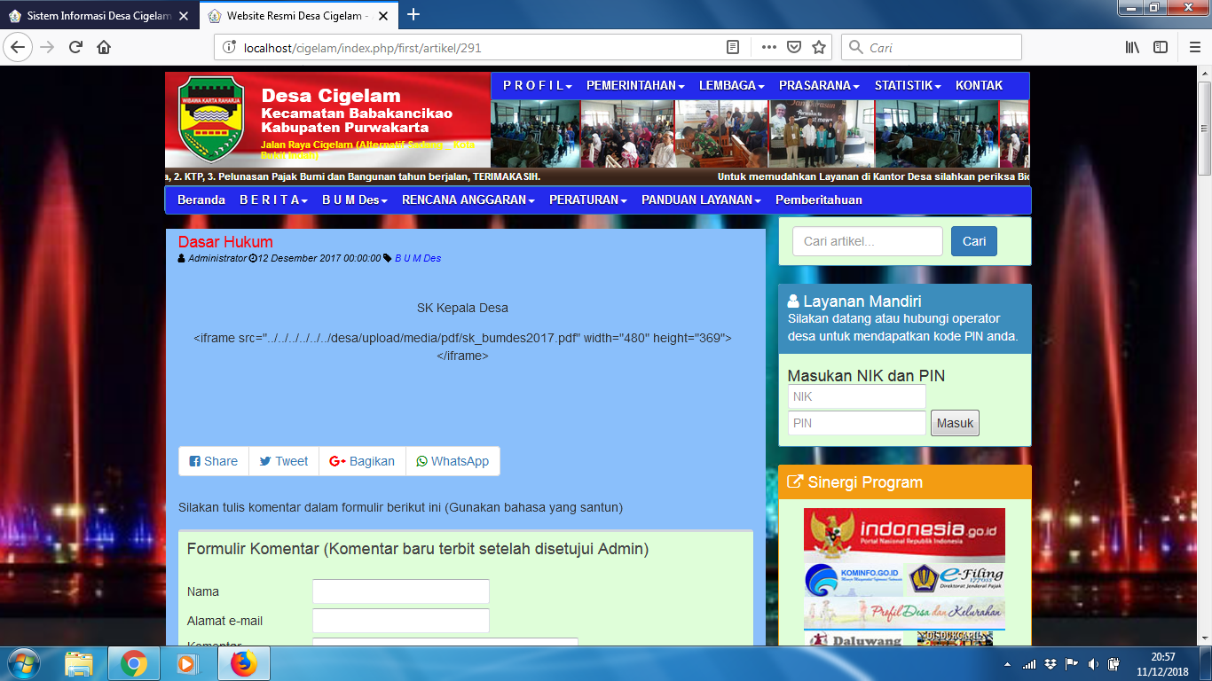 Admin Web media pdf · Issue #1815 · OpenSID/OpenSID · GitHub