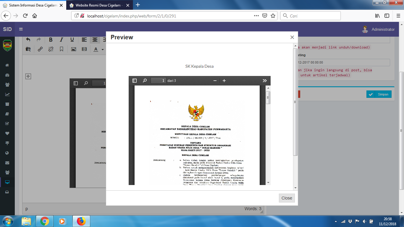 Admin Web Media Pdf · Issue 1815 · Opensidopensid · Github 4602