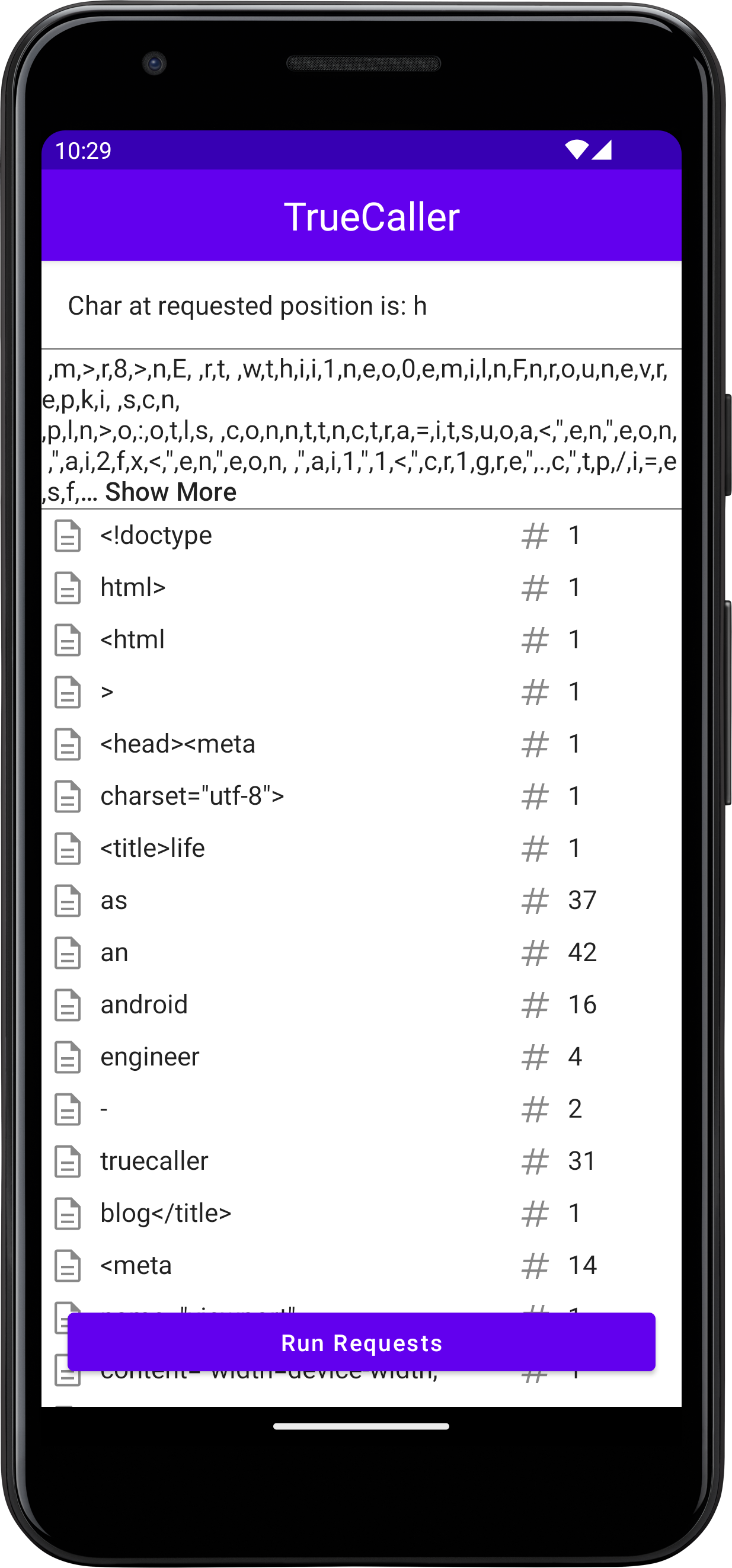 GitHub - MohNage7/TrueCaller-Assignment