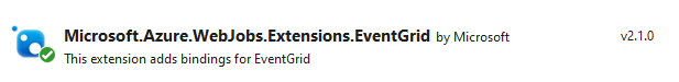 Microsoft.Azure.WebJobs.Extensions.EventGrid v 2.1.0 binding issue ...