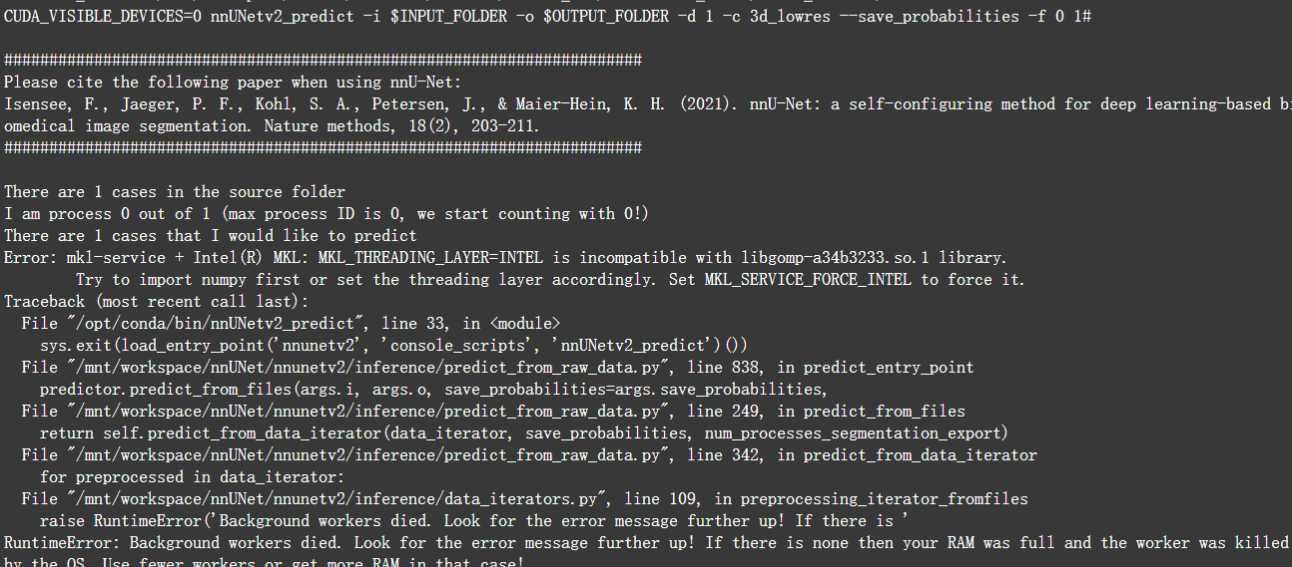 inference error! · Issue #1539 · MIC-DKFZ/nnUNet · GitHub