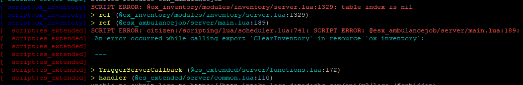 ClearInventory error with keeping items · Issue #855 · overextended/ox_inventory · GitHub