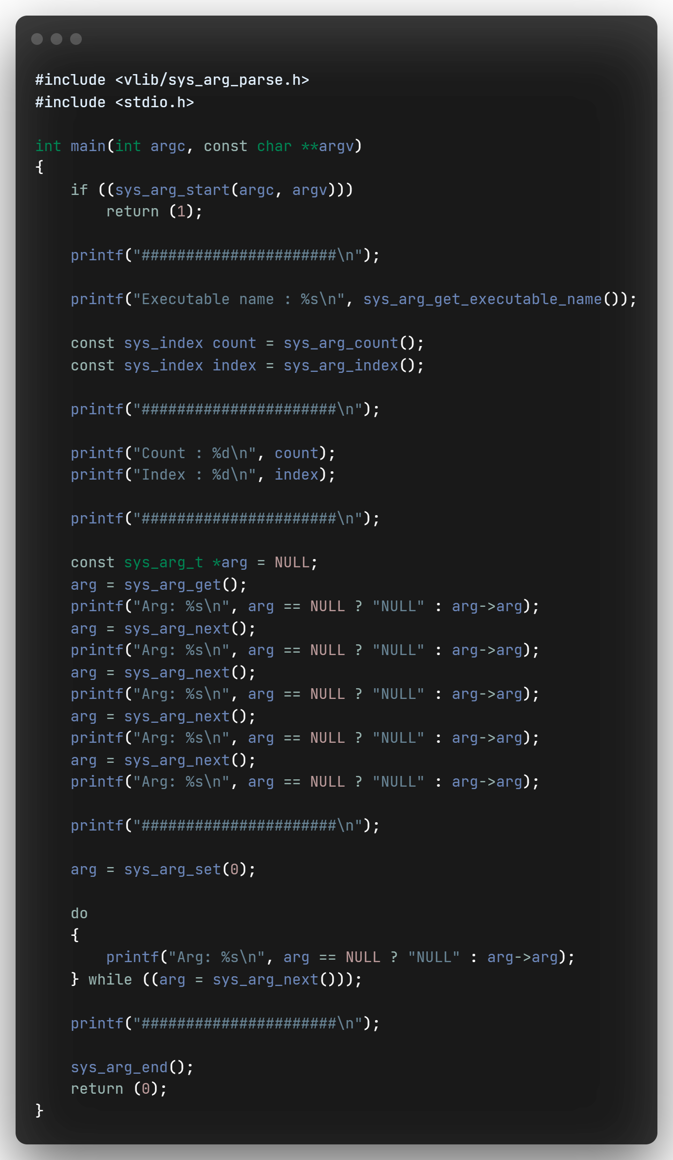 GitHub - vvaucoul/Vlib-SysArgParse: Arguments Parser library for C programs.