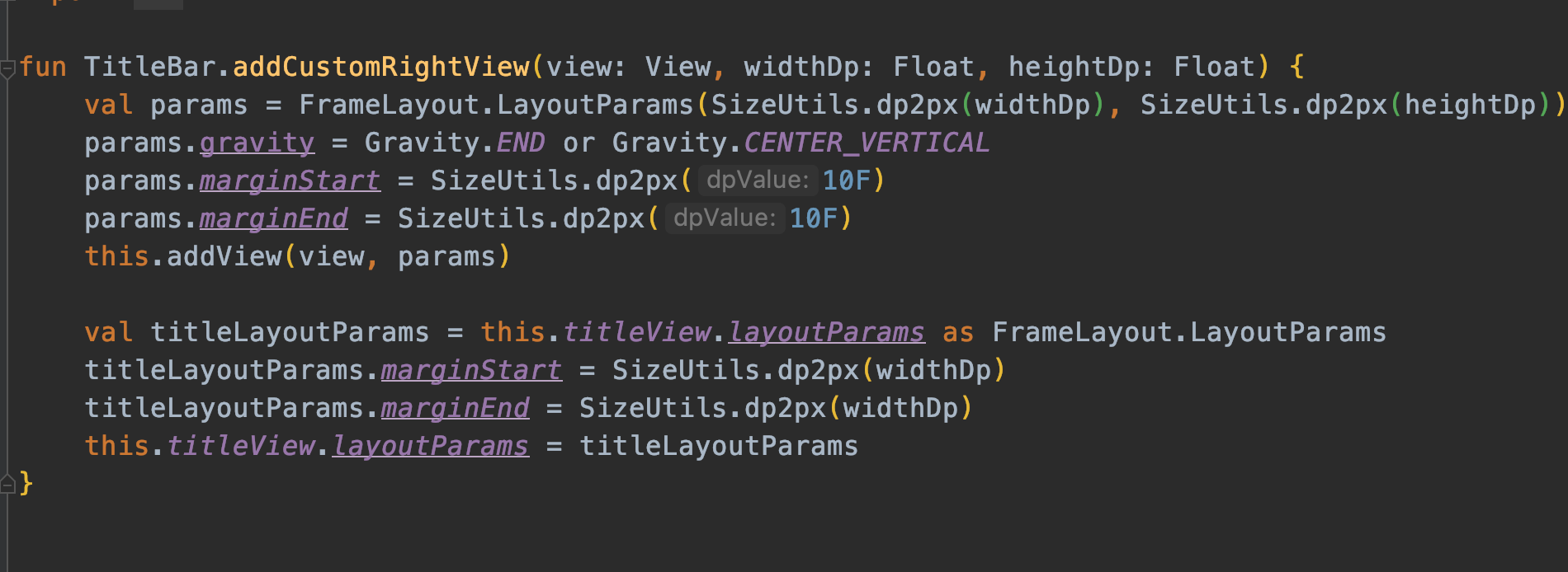 如何关闭title的跑马灯效果，以及自定义右侧按钮后，会导致title显示在右侧按钮下面 · Issue #42 · getActivity/TitleBar · GitHub