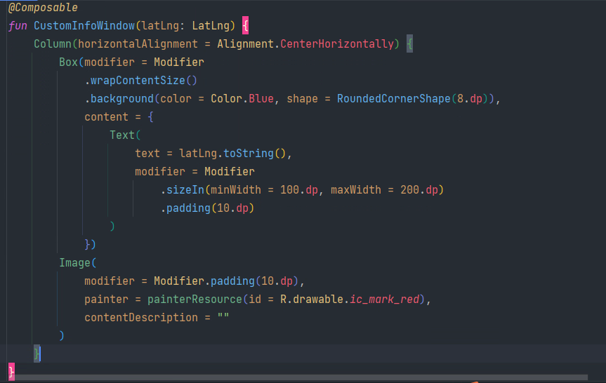 自定义Marker能否支持ComposeView · Issue #12 · TheMelody/OmniMap-Compose · GitHub