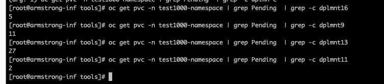 Intermittent PVCs Stuck Pending Due to Fileset Already Existing and Mix-Matched Quota Size ...