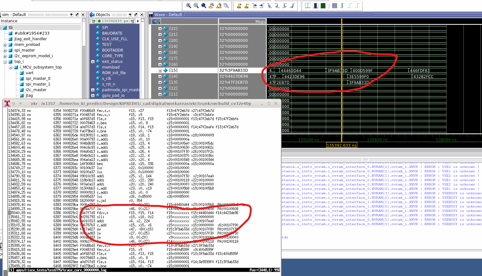 CV32E40P tracer shows wrong register outputs for the FPU register file · Issue #526 ...