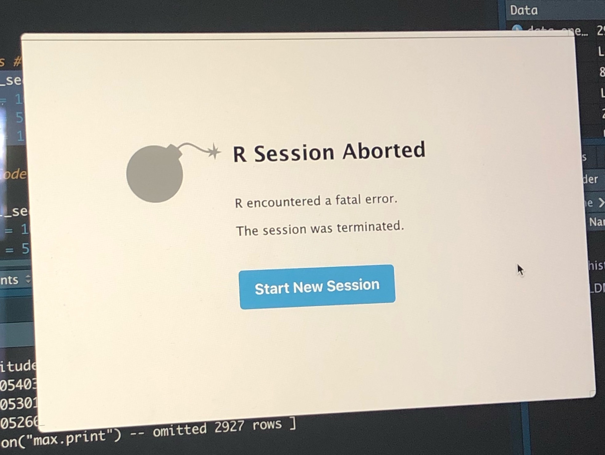 It keeps crashing my R Session · Issue #1126 · rstudio/keras3 · GitHub