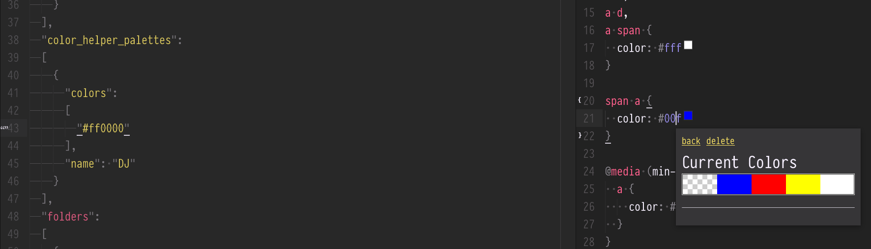 Project palette doesn't show up in palette tooltip · Issue #111 · facelessuser/ColorHelper · GitHub