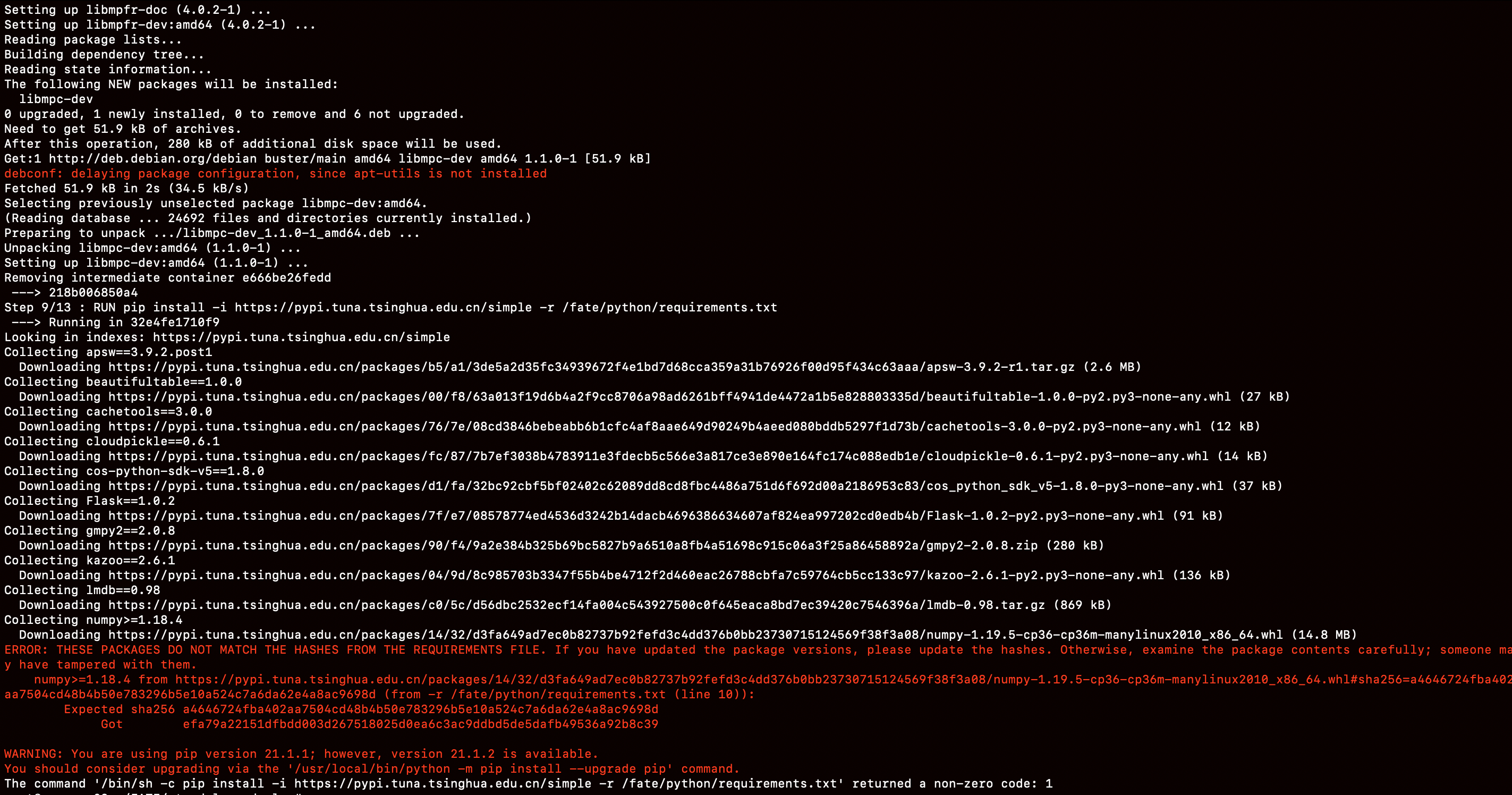 "使用Docker从源代码构建FATE " 失败 · Issue #2806 · FederatedAI/FATE · GitHub