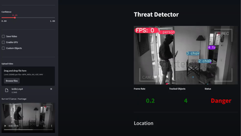 GitHub - cybersamurai2410/Threat_Detector: Vision system that detects possession of firearms or ...