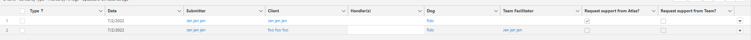 List views · Issue #257 · Atlas-Assistance-Dogs/atlas-dogs · GitHub