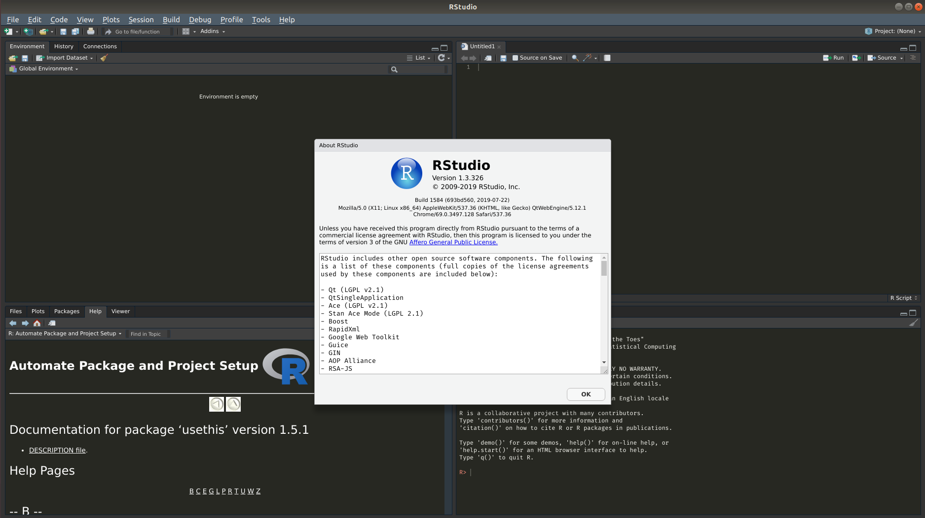Since version 1.3.327, RStudio doesn't respect the pane layout and the ...