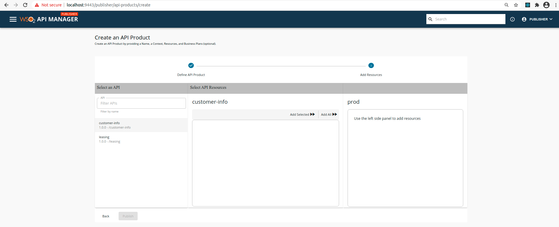 API resources required to create API Product are not displayed · Issue #10451 · wso2/product ...