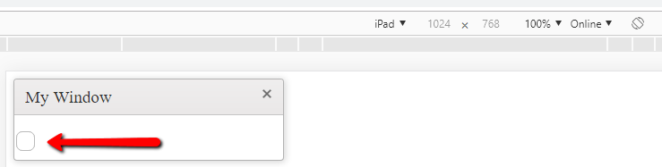 Slider and RangeSlider do not display correctly on mobile devices when placed inside Window and ...