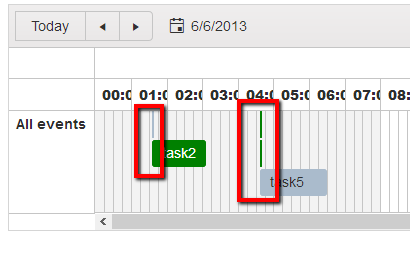 Scheduler events lasting less than a minute overlap · Issue #2641 · telerik/kendo-ui-core · GitHub