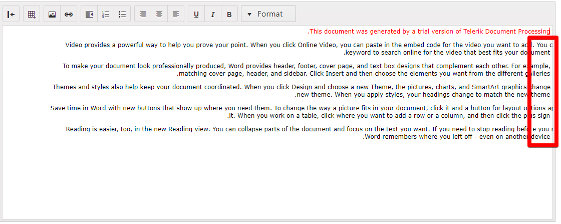 Cut off content in RTL Editor when importing a document with a preset ... Cut off content in RTL Editor when importing a document with a preset ...