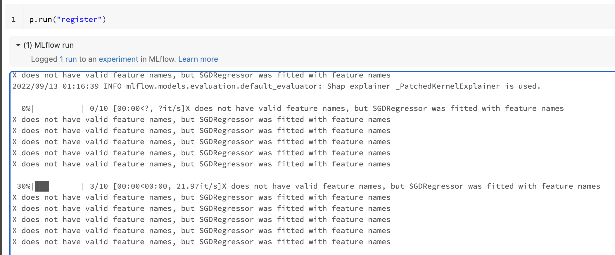 [BUG] Register step reruns model evaluation, predict step reruns ingest scoring · Issue #6770 ...