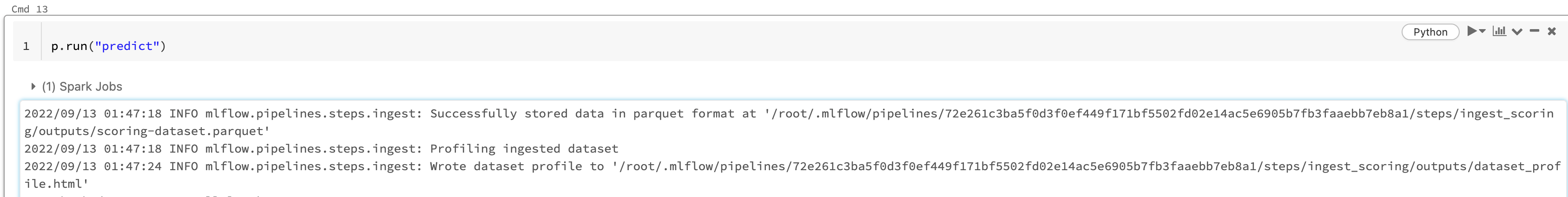 Bug Register Step Reruns Model Evaluation Predict Step Reruns Ingest Scoring · Issue 6770 0682