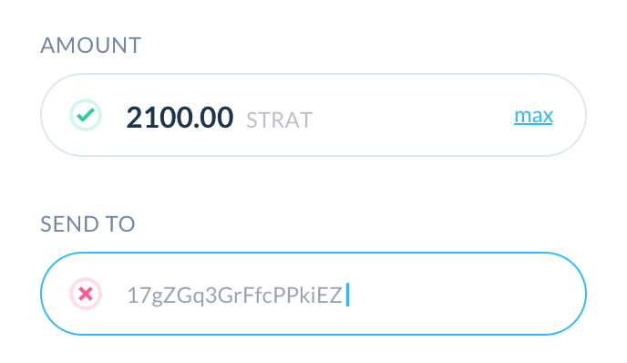 Trim white spaces around address in send form · Issue #305 · stratisproject/Breeze · GitHub