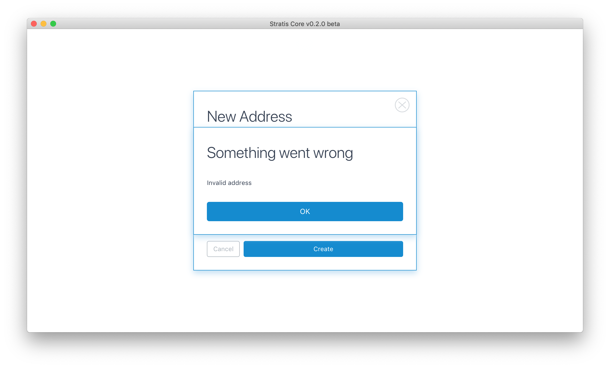 Improve How We Display Error Message Issue 146 Stratisproject 