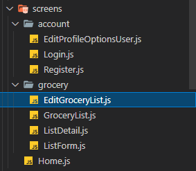 GitHub - StephyMunoz/GroceryList