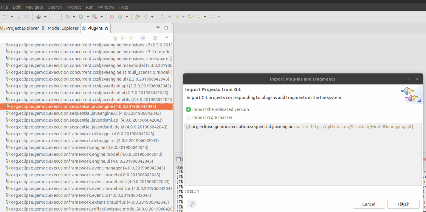 Import as Project From a repository points to the wrong repository · Issue #113 · eclipse-gemoc ...