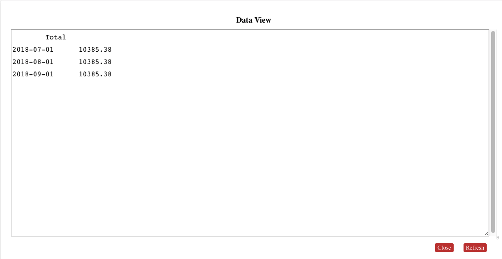Data View 不显示第一列的 “date · Issue 9179 · Apache Echarts · Github