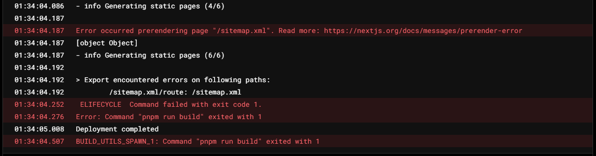 Sitemap.xml prerendering error on all preview deployments to Vercel · Issue #1010 · vercel ...
