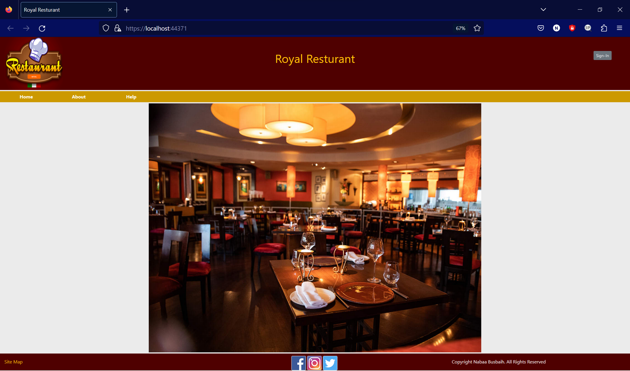 GitHub - nabaajafar/RestaurantSystem