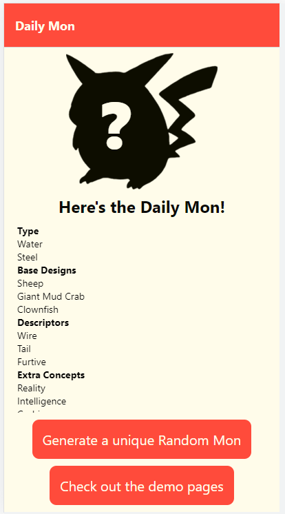 Github Dylbyl Mon Ui Ui For Make Up A Mon