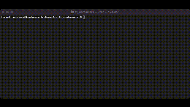 GitHub - nousheenali/ft_containers
